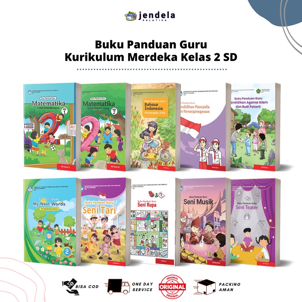 Jual Buku Panduan Guru Kelas 2 SD Kurikulum Merdeka | Shopee Indonesia