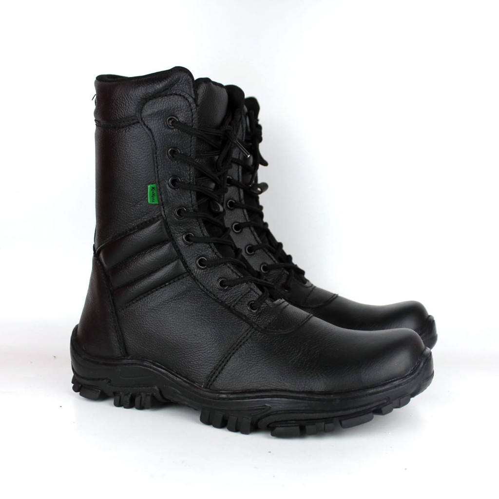 Jual Sepatu PDL safety ujung besi sepatu satpam polisi tentara TNI ...