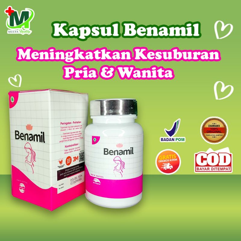Jual Kapsul Benamil Penyubur Kandungan Obat Hamil Kapsul Promil Obat ...