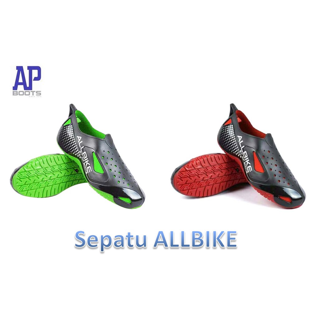 Allbike Sepatu Sepeda Motor ALL Bike AP Boots Hujan ALLBIKE 100% ...