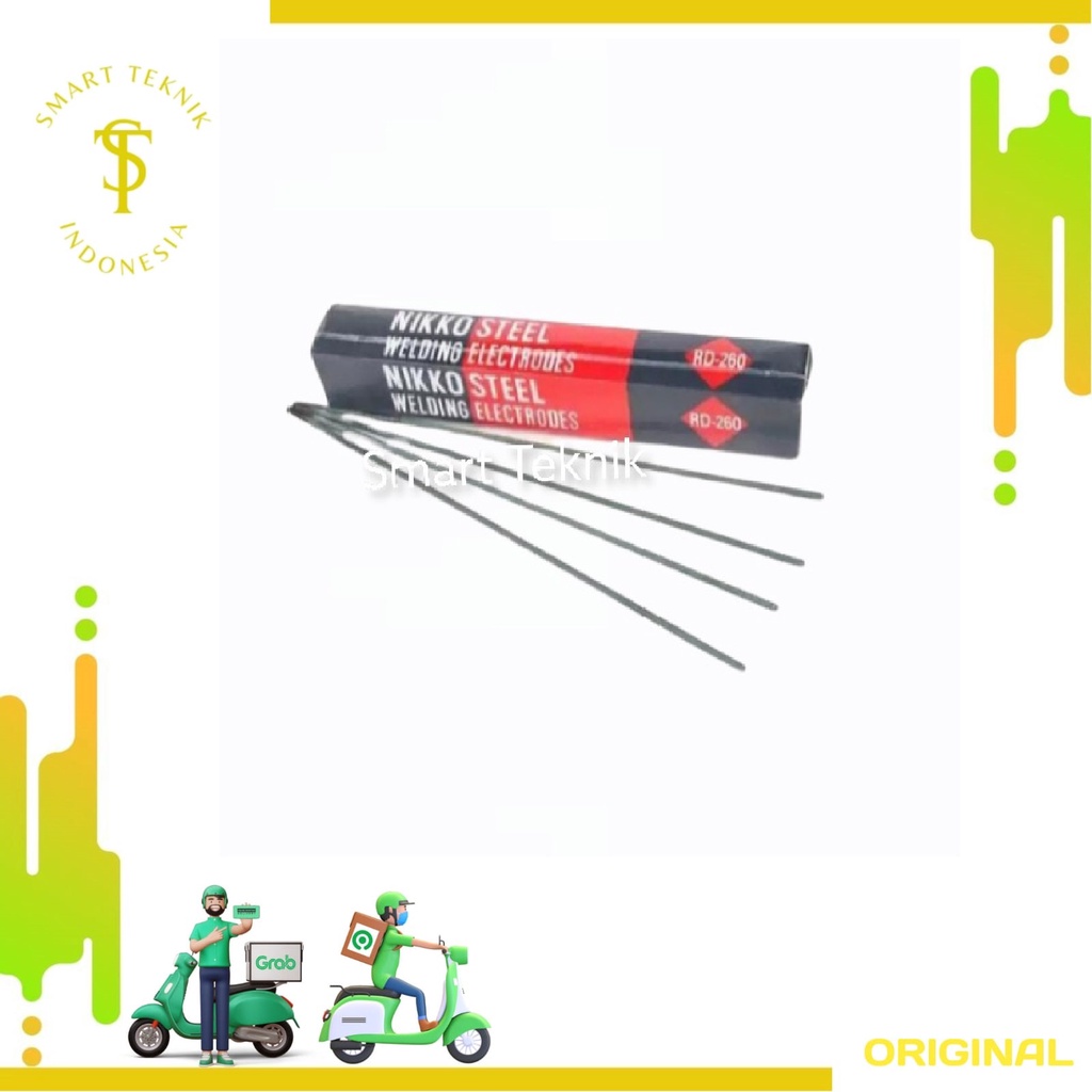 Jual kawat las - elektroda las isi 1 kg - KAWAS 2.0 MM NIKKO STEEL ...
