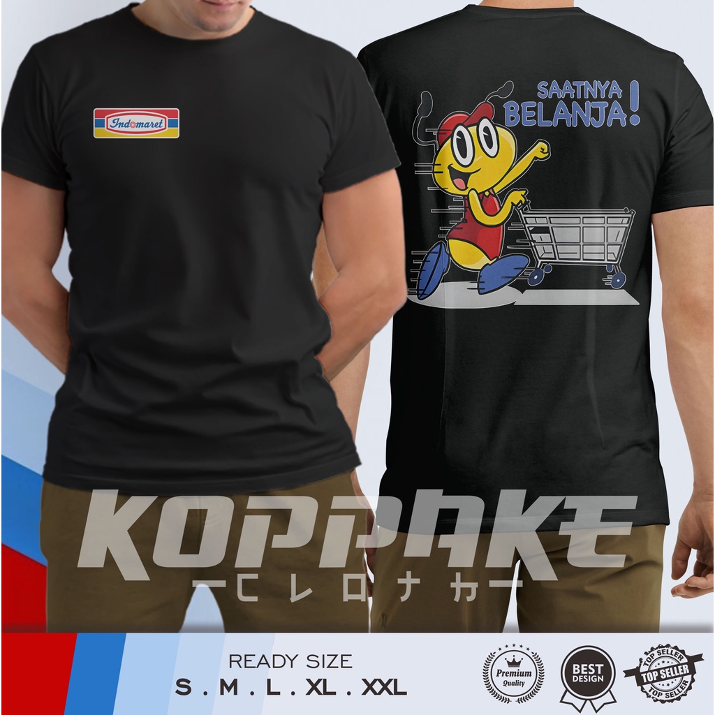 Jual Kaos Indomaret Si Domar Maskot Saatnya Belanja Baju Perusahaan ...
