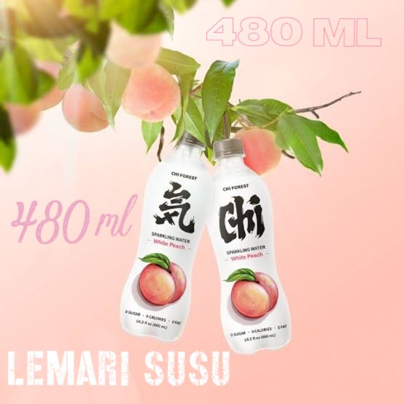 Jual Chi forest sparkling water / chi forest lychee fizzy / chi forest white peach | Shopee ...