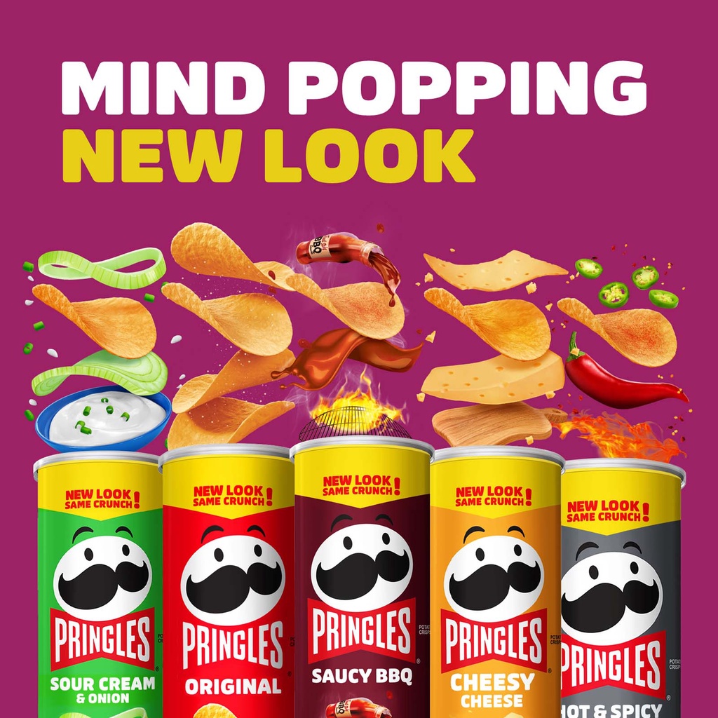 Jual PROMOO Pringles Aneka Rasa 107 gr / Potato Pringles | Shopee Indonesia