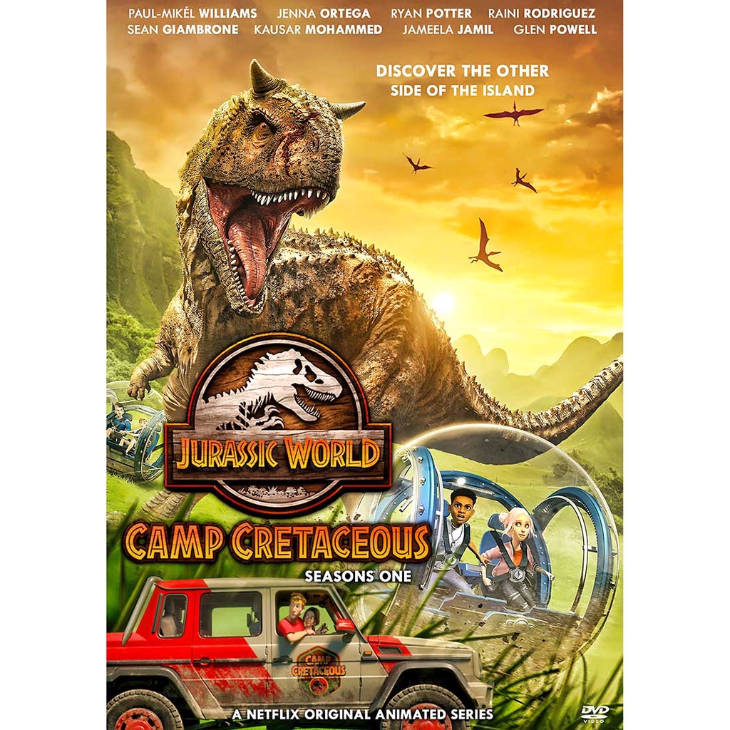 Jual Kaset Fiim Animasi Dvd Jurassic World Camp Cretaceous 1 2021