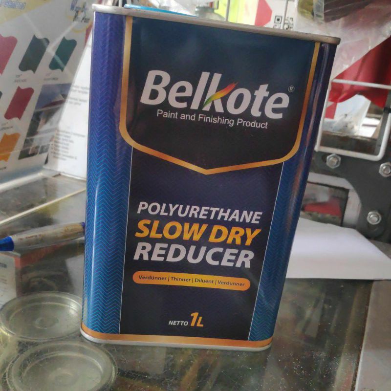 Jual THINER PU BELKOTE SLOW DRY REDUCER 1 LITER | Shopee Indonesia