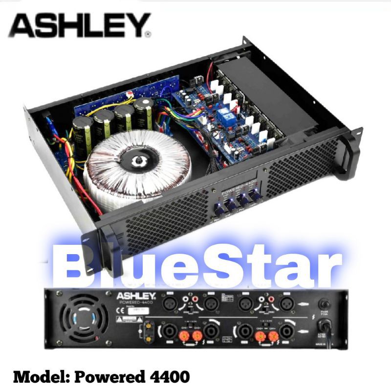 Jual Power Ashley Powered 4400 Original 4 Channel Class AB | Shopee ...