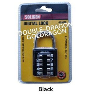 Jual Gembok Digital Nomor 10 Digit Soligen Password | Shopee Indonesia