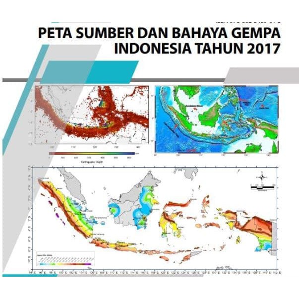 Jual Buku Peta Sumber dan Bahaya Gempa Indonesia Tahun 2017 | Shopee ...