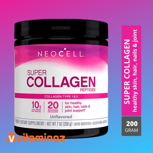 Jual Neocell Super Collagen Peptides Unflavored - 200 gram | Shopee ...