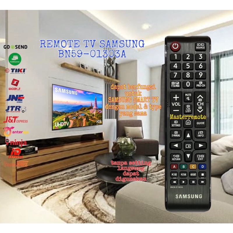 Jual REMOT REMOTE TV SAMSUNG SMART TV BN59-01303A ORIGINAL Indonesia|Shopee Indonesia