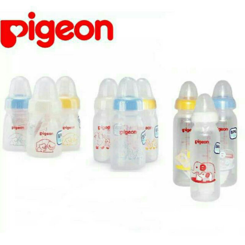 Jual Pigeon Botol PP 120ml Standard MM BPA free - BOTOL SUSU BAYI ...