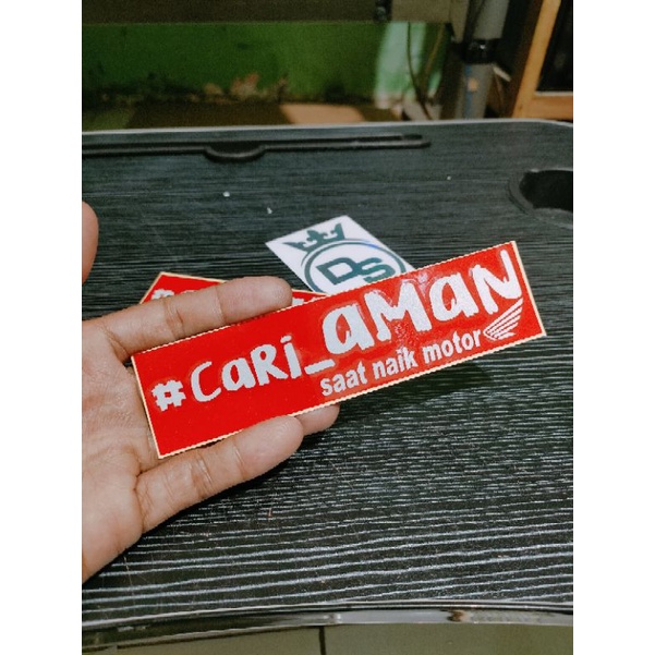 Jual stiker cutting cari aman stiker honda | Shopee Indonesia