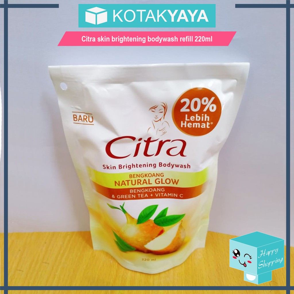 Jual Citra skin brightening bodywash sabun mandi refill 220ml Indonesia ...