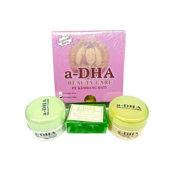 Jual PAKET CREAM A DHA BEAUTY CARE HIJAU BOX // Paket a-DHA hijau Asli kemasan box U38X | Shopee ...