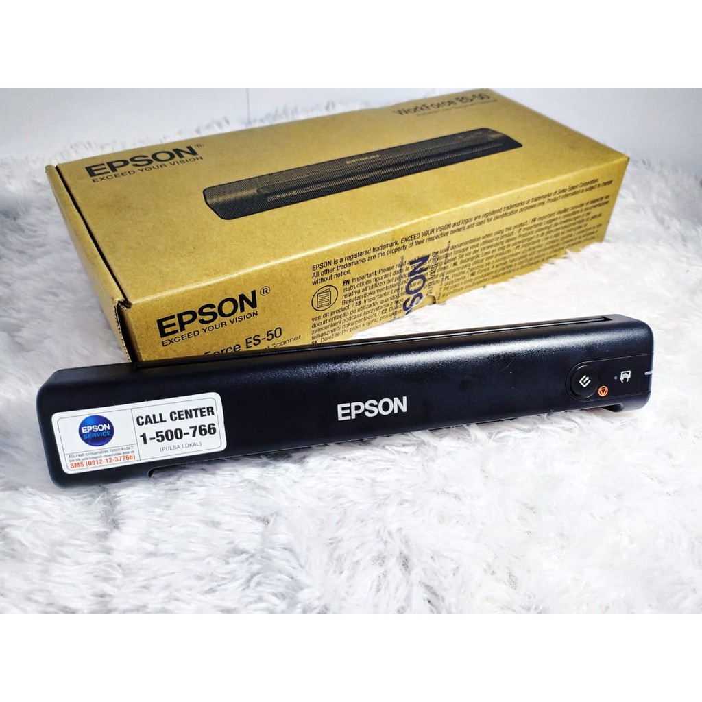 Jual Epson Scanner WorkForce ES-50 Portable Sheetfed - Scanner Epson ES50 - Garansi Resmi ...
