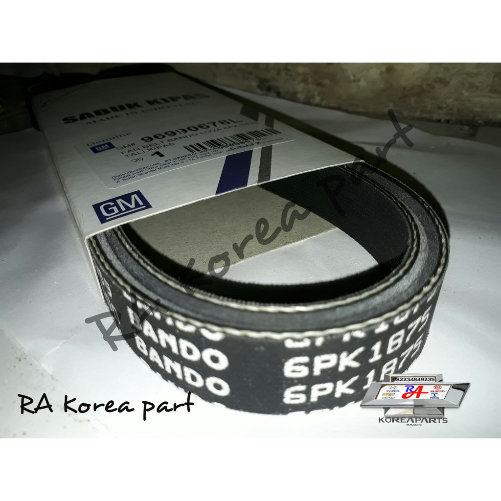Jual Van Belt vbelt Chevrolet Lova Aveo Kalos 6pk 1875 Fan Tali Kipas ...