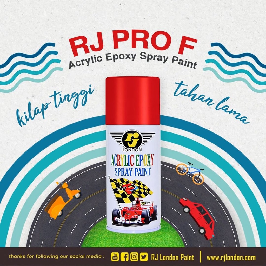 Jual cat semprot Rj 400cc jumbo pilok cat sprey bkn diton samurai pilox ...