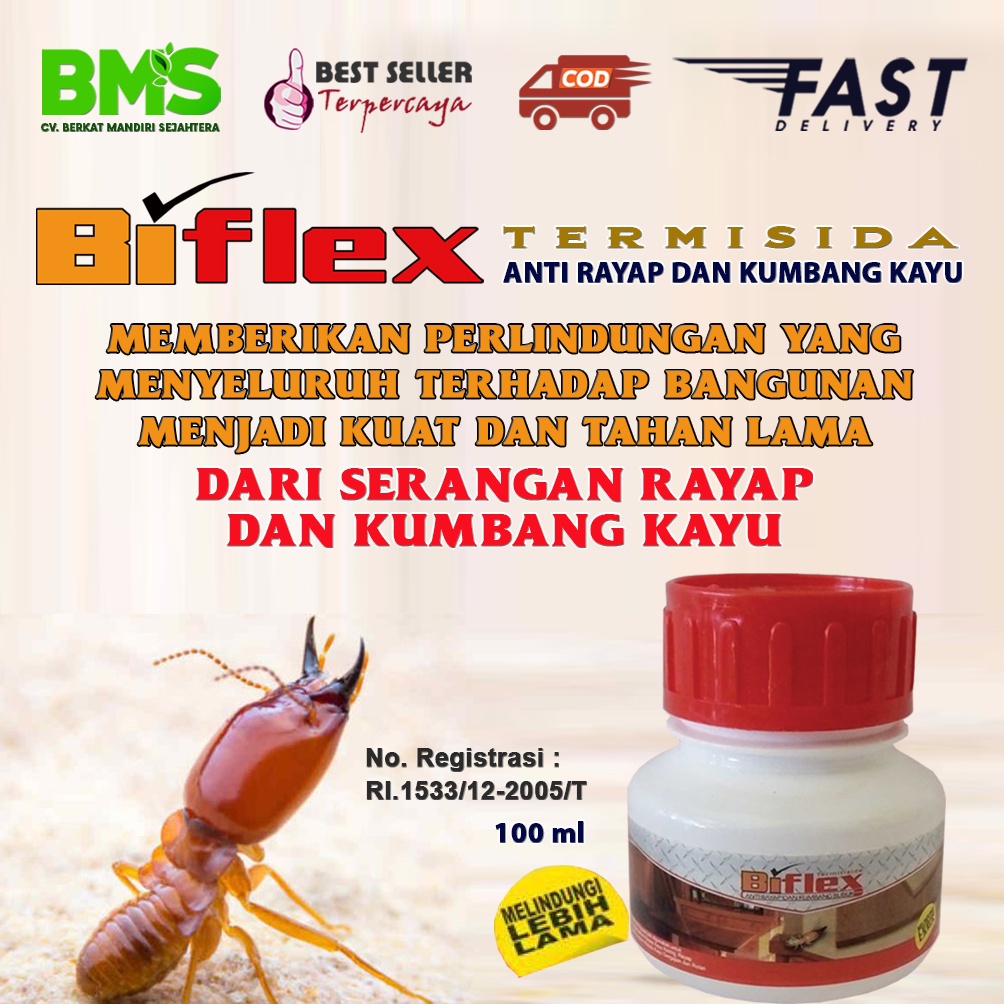 Jual BIFLEX 25 EC TERMITISIDA Pembasmi Rayap dan Pengawet Kayu dari Serangan Rayap Indonesia ...