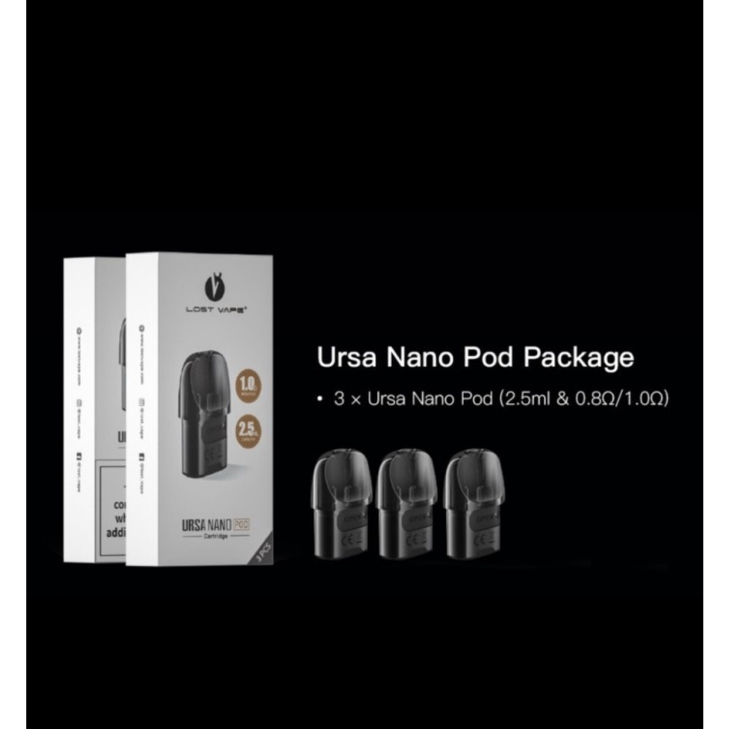 Jual Cartridge Ursa Nano Pod Replacement by Lost Vape / Catridge ...