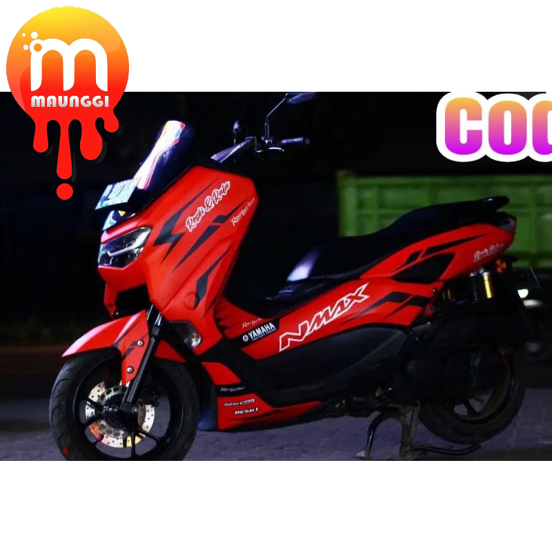 Jual Decal nmax new full body sticker variasi motor yamaha nmax terbaru ...
