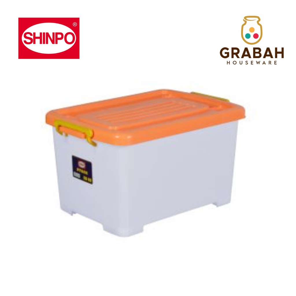 Jual Shinpo Container Serbaguna Stack Box Plastik 60 Liter CB60 ...