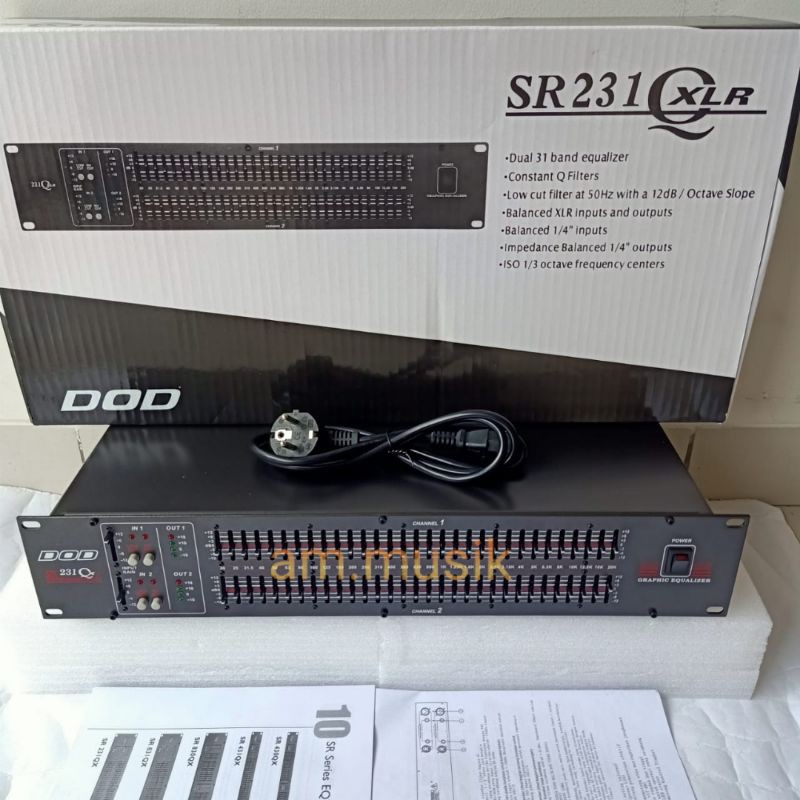 Jual EQUALIZER DOD SR 231 QX HARGA SPECIAL Indonesia|Shopee Indonesia