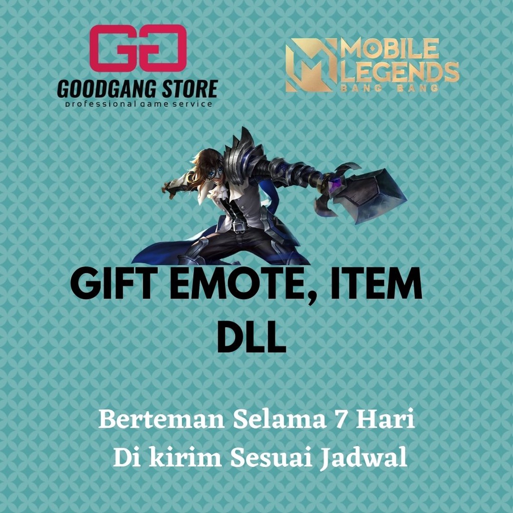 Jual GIFT EMOTE & ITEM MOBILE LEGENDS MURAH (PRE ORDER) #5 Indonesia ...