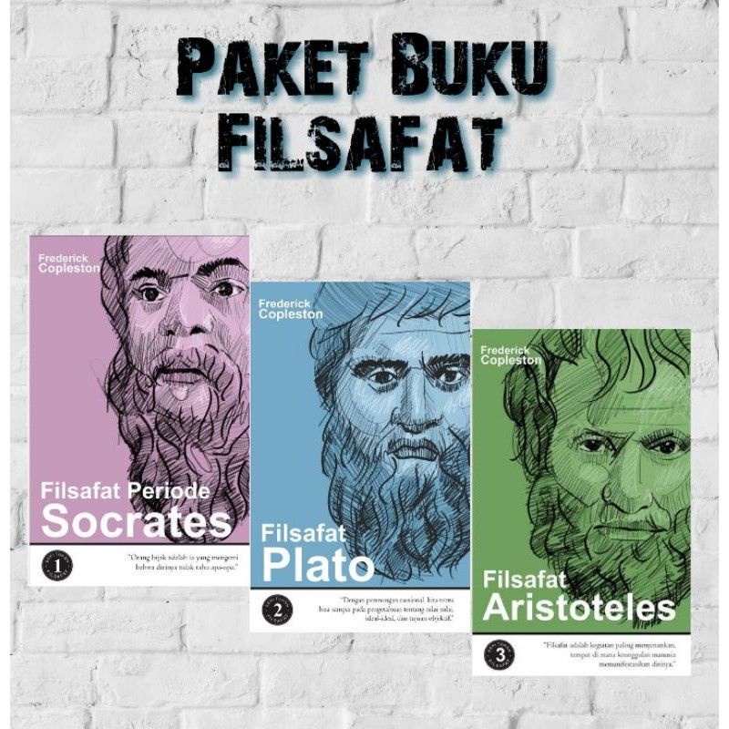 Jual PAKET BUKU FILSAFAT PLATO, ARISTOTELES,FEDERICK COPLESTON (ORI ...