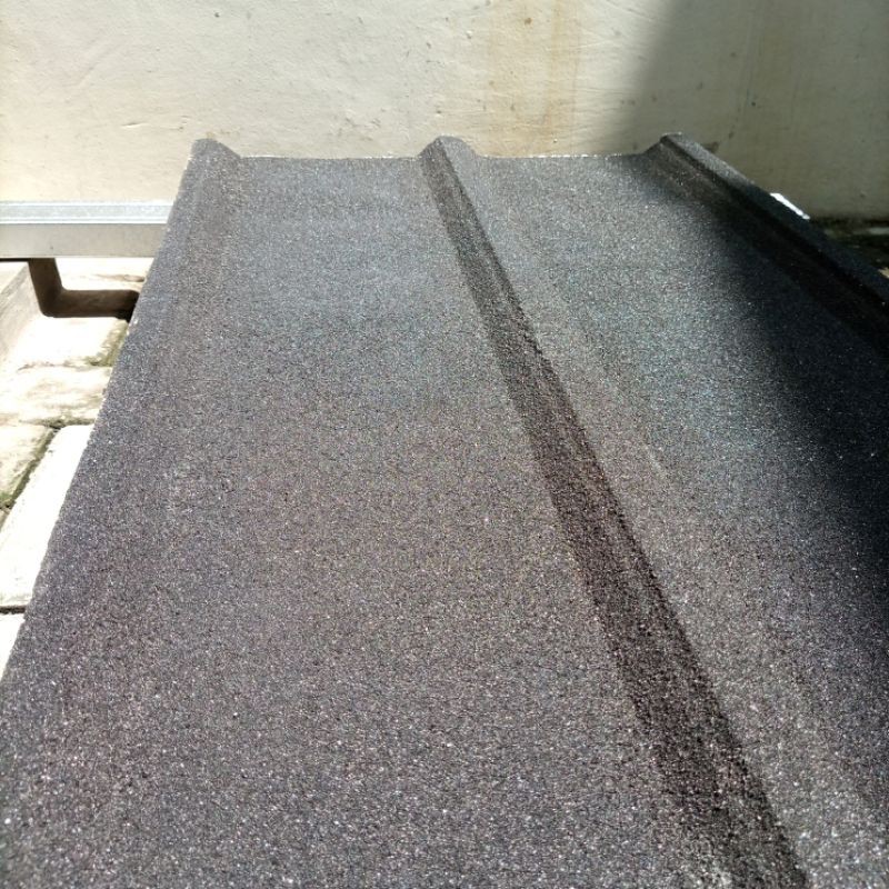 Jual Atap Kanopi Spandek Pasir Hitam 0.3 Indonesia|Shopee Indonesia