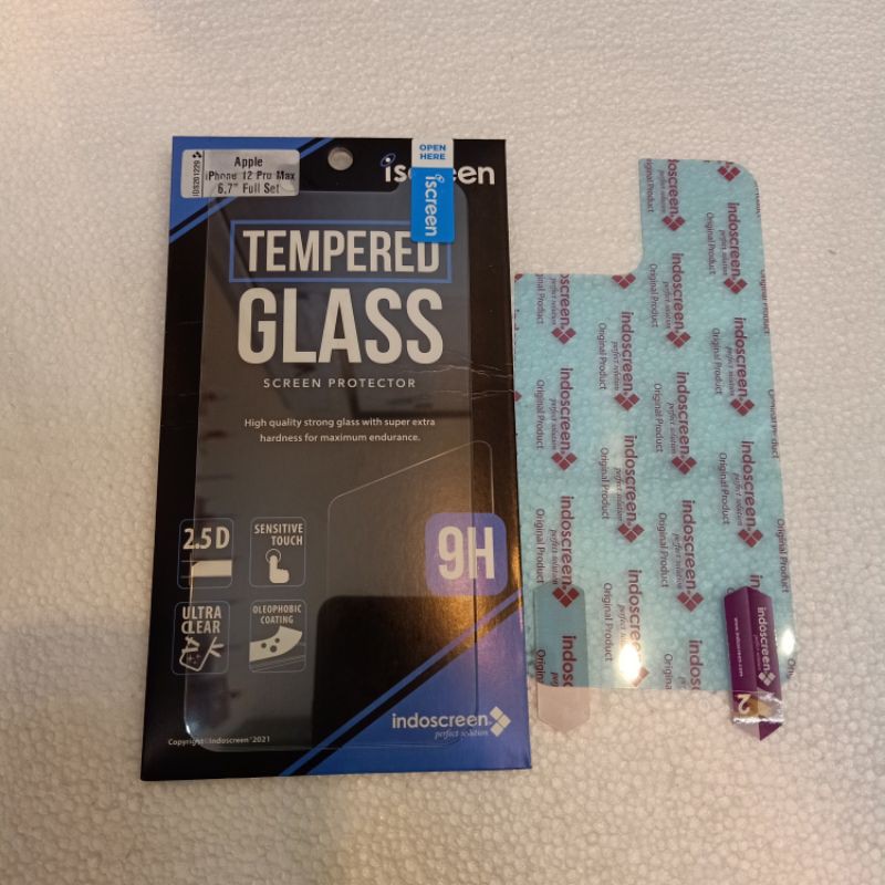 Jual Tempered Glass Bening Iphone 12 pro max (Full set) | Shopee Indonesia