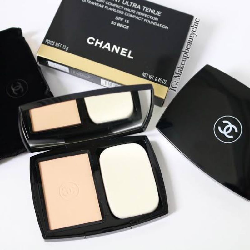 Jual Chanel Le Teint Ultra Tenue Compact Foundation | Shopee Indonesia