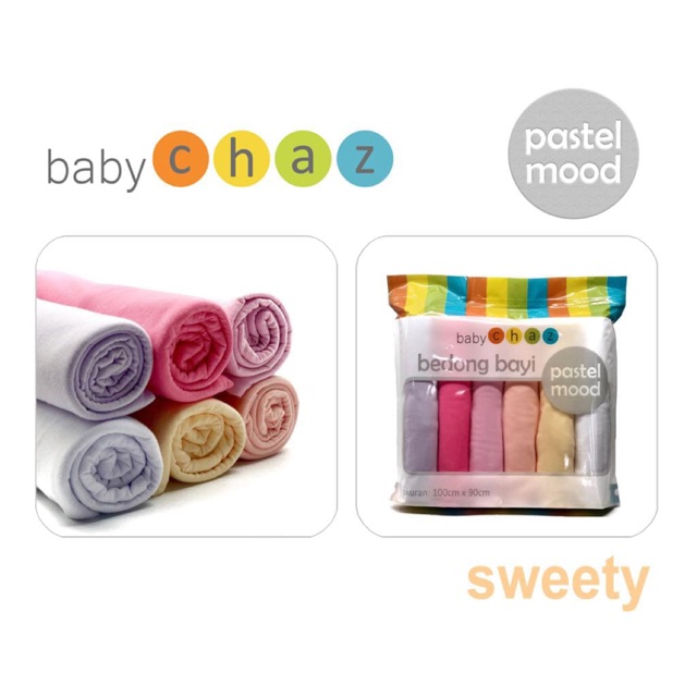 Baby Chaz Swaddle / Bedong PASTEL Mood (1pack=6pcs) | Shopee Indonesia