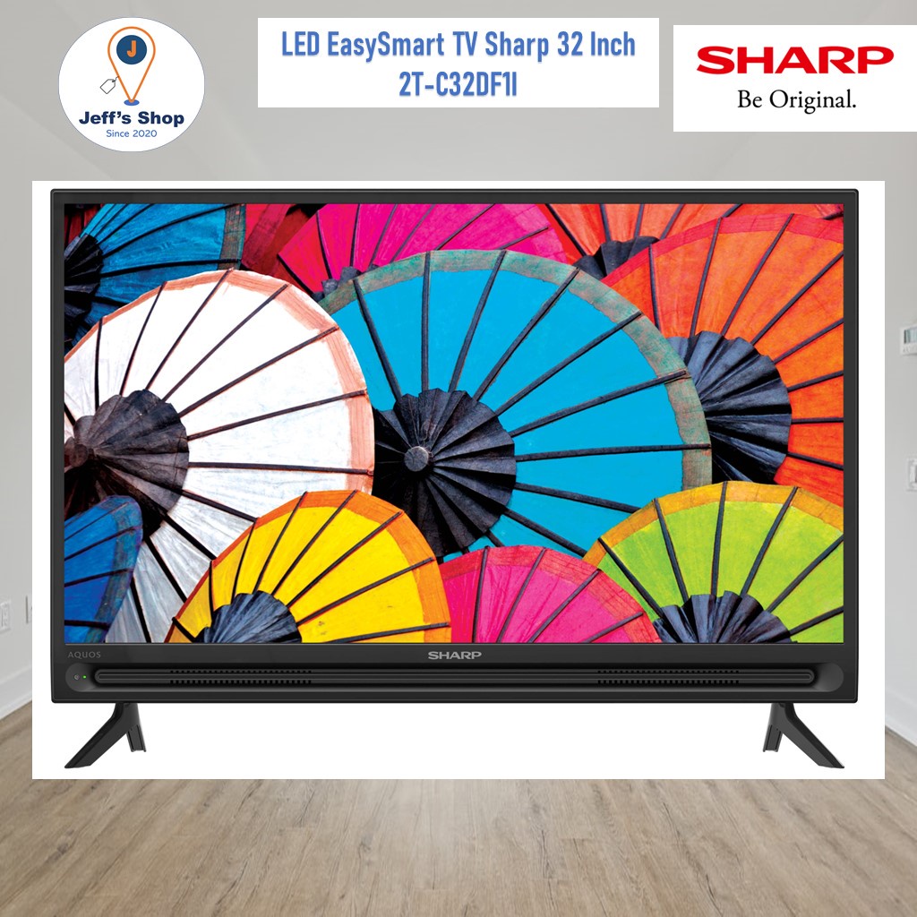 Jual LED Easy Smart TV Sharp 32 Inch 2T C32DF1I | Shopee Indonesia