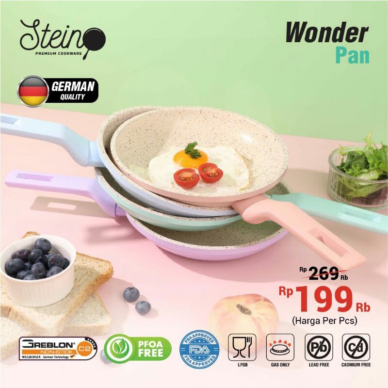 Jual WONDER PAN- by STEINCOOKWARE | Shopee Indonesia