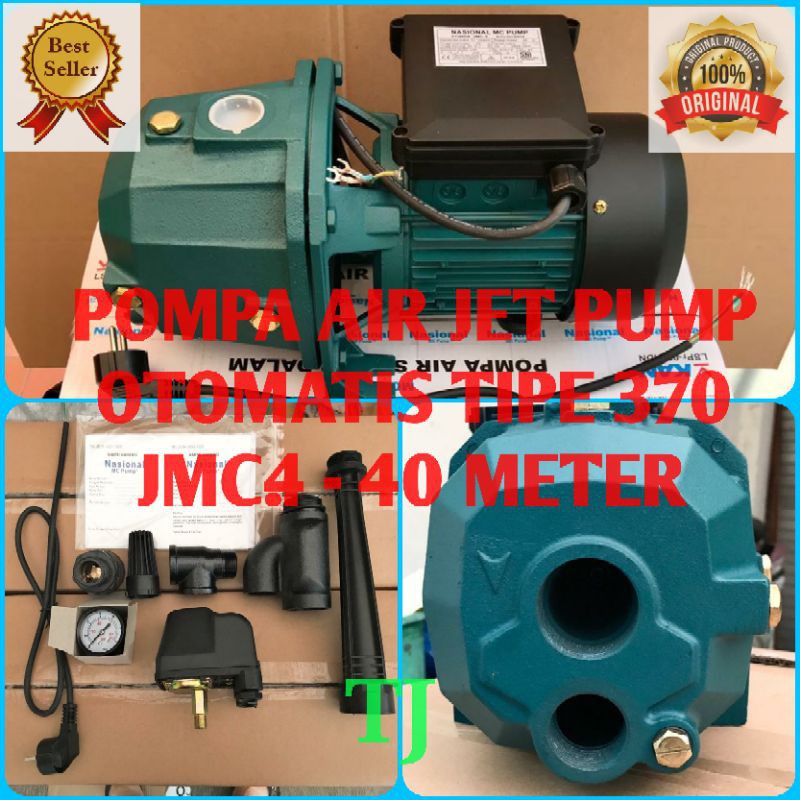 Jual mesin pompa air listrik jet pump otomatis sumur dalam 40 meter ...