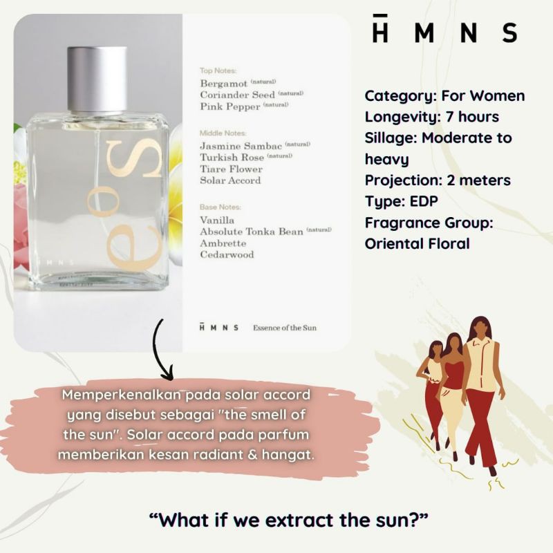 Jual HMNS- EOS (Essence of the sun) | Shopee Indonesia