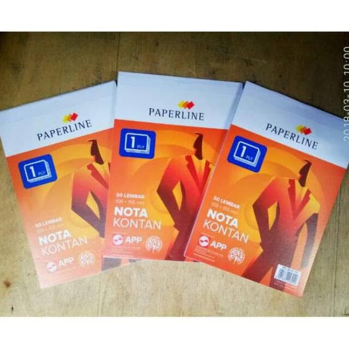 Jual Nota Kontan Kecil Paperline 2 Ply / Nota Kecil / Nota 2 ply kecil ...