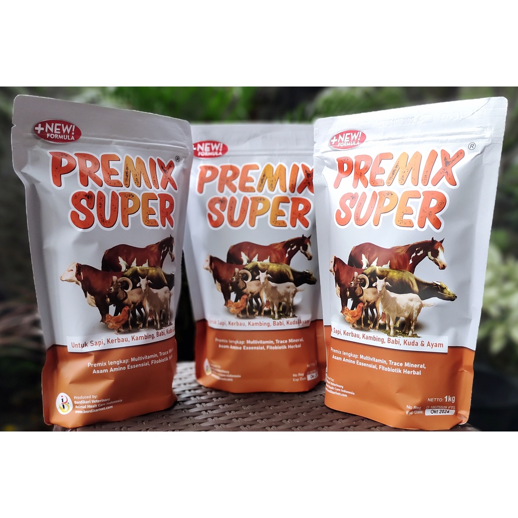 Jual Premix Super 1 Kg | Penggemuk Hewan | Shopee Indonesia