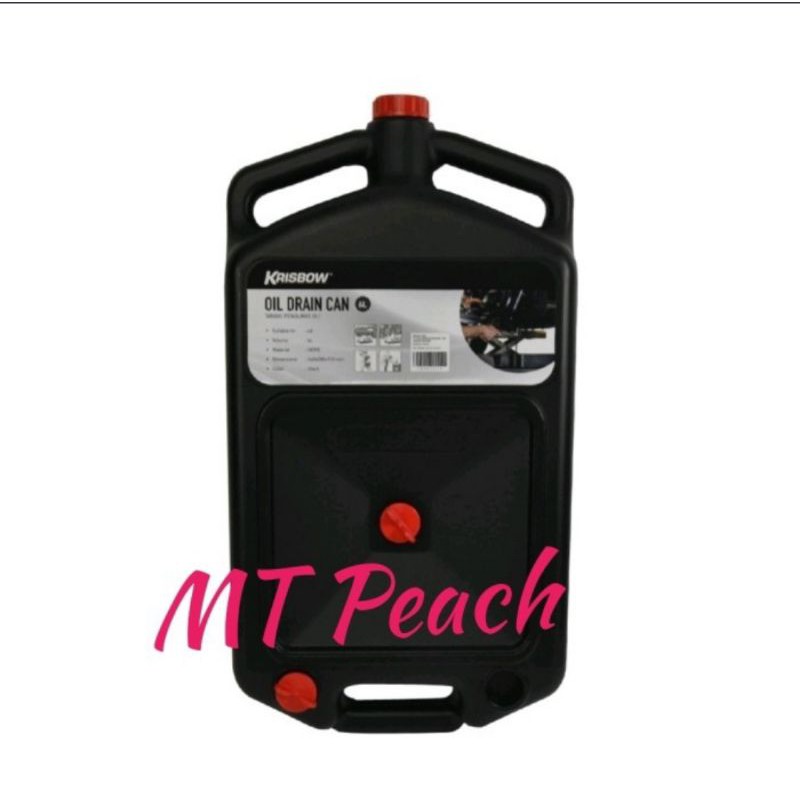 Jual KRISBOW JERIGEN OLI TANGKI PENGURAS OLI 6L OIL DRAIN CAN Indonesia ...