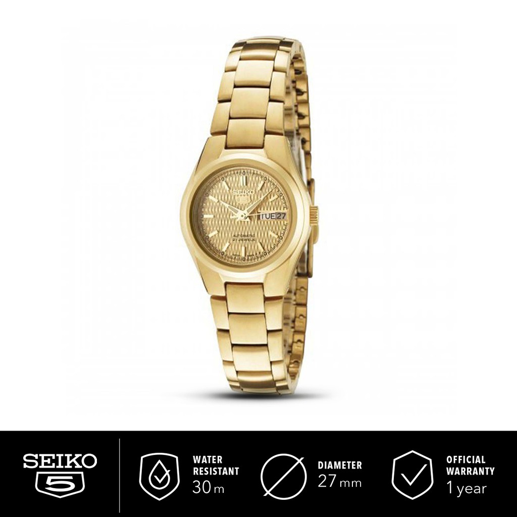 Jam Tangan Wanita Seiko 5 Automatic SYMC18 SYMC18K1 Original | Shopee ...