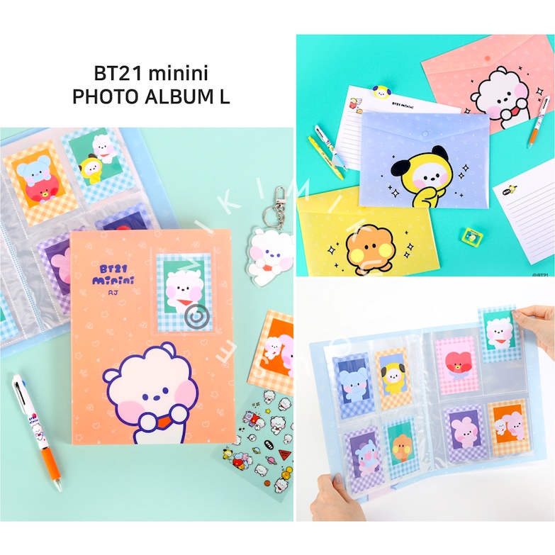 Jual BT21 minini PHOTO ALBUM & PP FILE POCKET MONOPOLY OFFICIAL KOREA BTS PHOTOALBUM HOLDER PC ...