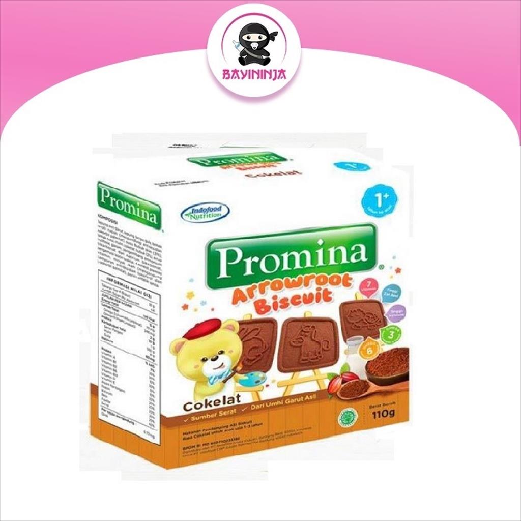 Jual PROMINA Arrowroot Biscuit Cokelat 110 g Indonesia|Shopee Indonesia