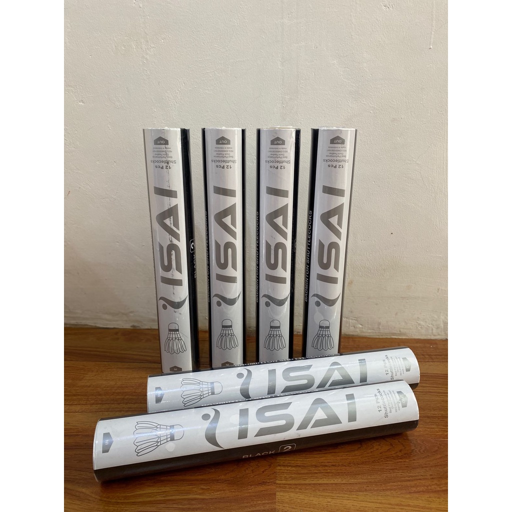 Jual SHUTTLECOCK BADMINTON ISAI HITAM KOK BULUTANGKIS ISAI HITAM KOK ...