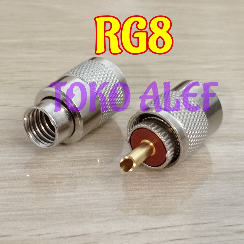 Jual Konektor rg8 Konektor kabel antena radio rg 8 cable | Shopee Indonesia