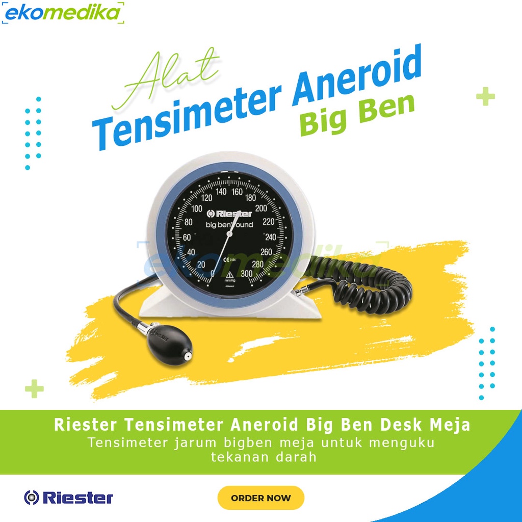Jual Tensimeter Aneroid Jarum Big Ben Meja Riester Germany / Bigben ...