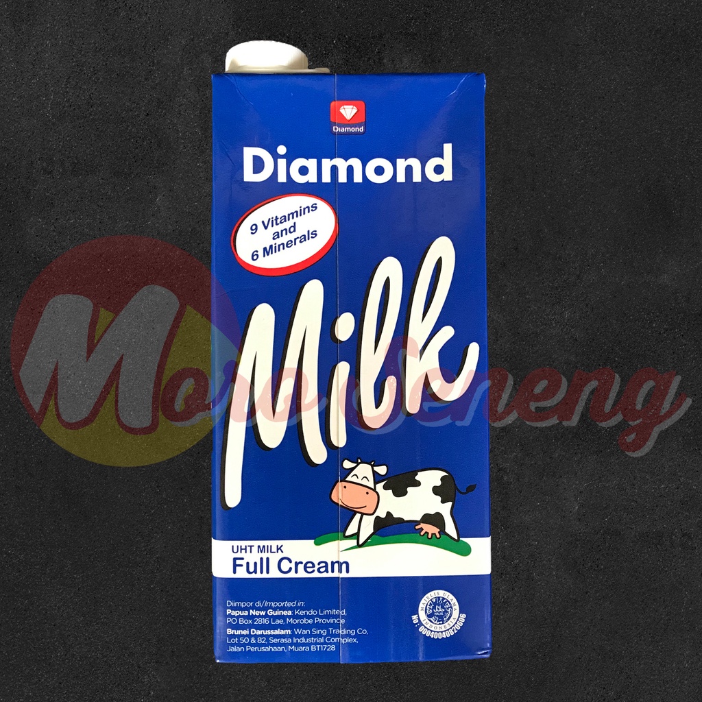 Jual Susu Cair UHT Diamond Full Cream 1 Liter Indonesia|Shopee Indonesia
