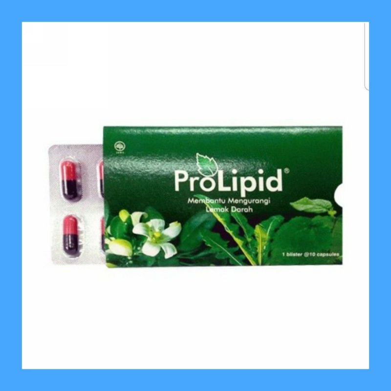 Jual Prolipid Obat Kolestrol Herbal Strip Isi 10 Kapsul | Shopee Indonesia