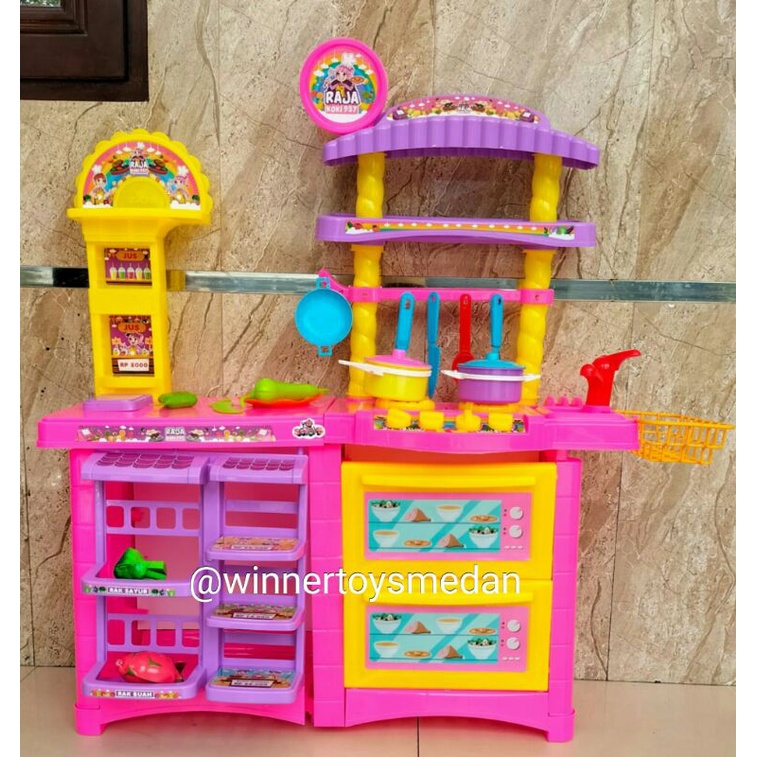 Jual Mainan Kitchen set Raja Koki 957 Dapur set | Shopee Indonesia