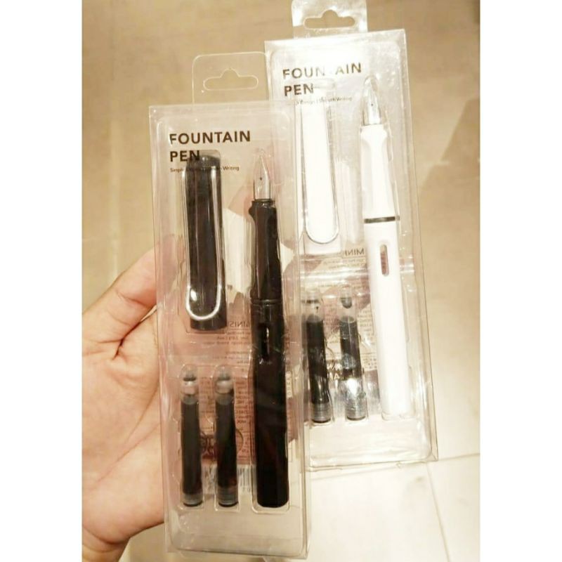 Jual MINISO Fountain Pen / pen miniso / balpoint miniso | Shopee Indonesia